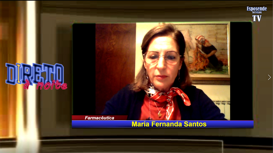 Direto à Noite com a Farmacêutica, Dr. Maria Fernanda Santos - TV Esposende