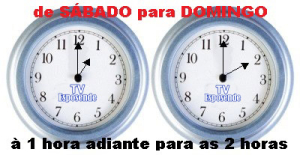 Na madrugada de domingo os relógios adiantam uma hora - TV Esposende